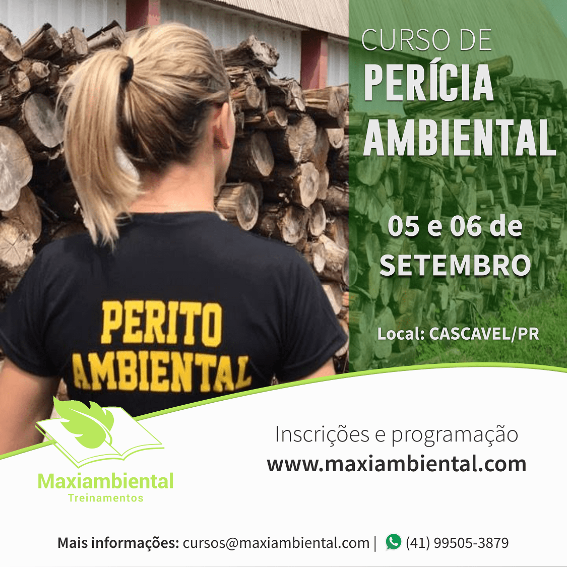 Curso de Perícia Ambiental - CREA-SC