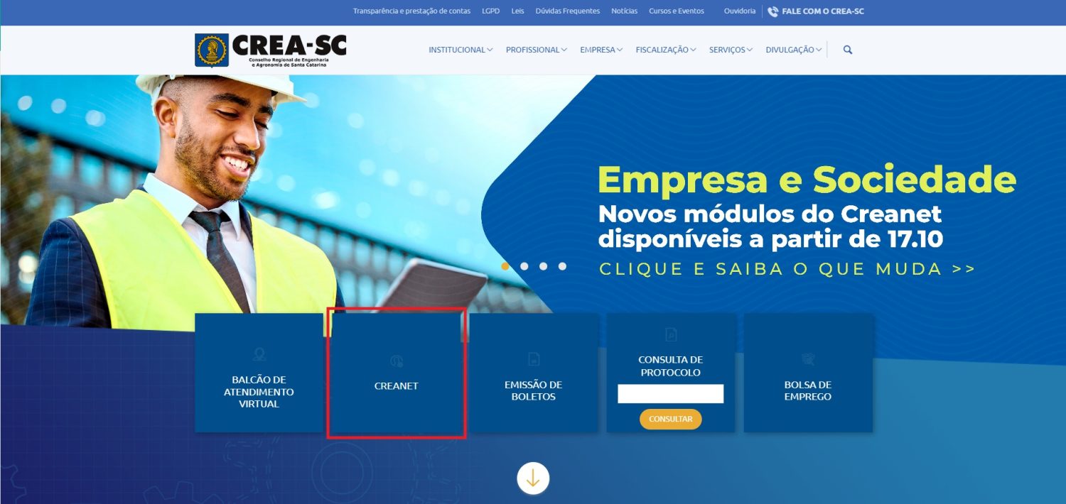 Creanet Empresa e Sociedade: Novos módulos do sistema já estão ...